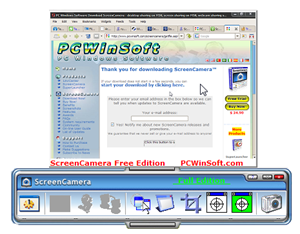 Create a streaming video of your desktop with ScreenCamera